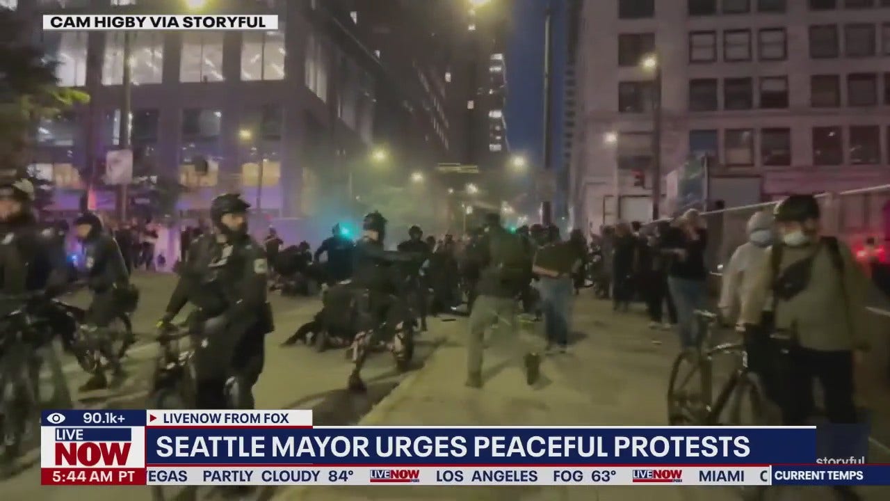 Seattle mayor urges peaceful protests | LiveNOW from FOX