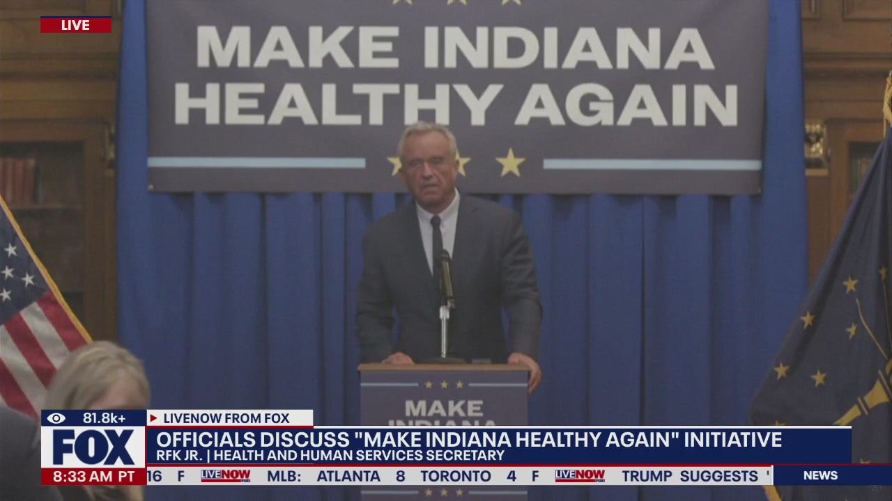 HHS Sec. RFK Jr. speaks in Indiana | LiveNOW from FOX