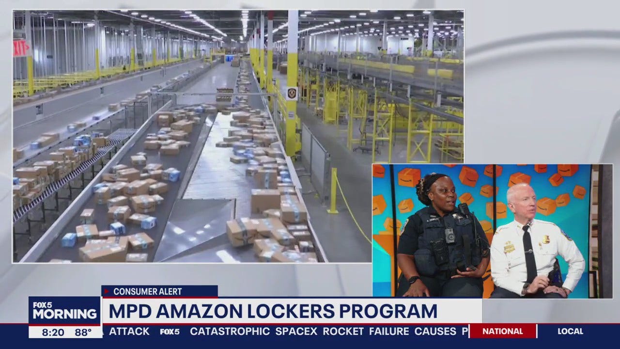 MPD Amazon lockers program | FOX 5 DC
