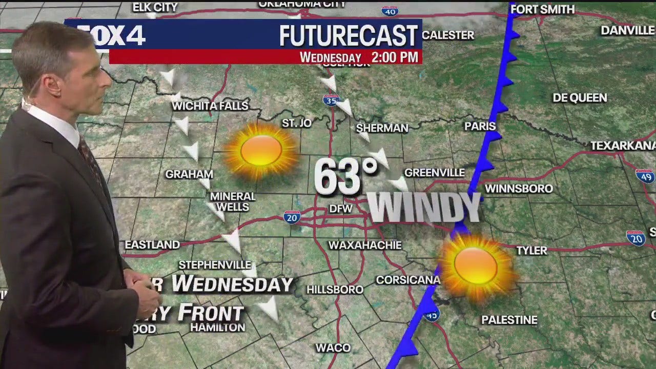 Dallas Weather: March 17 afternoon forecast | FOX 4 Dallas-Fort Worth