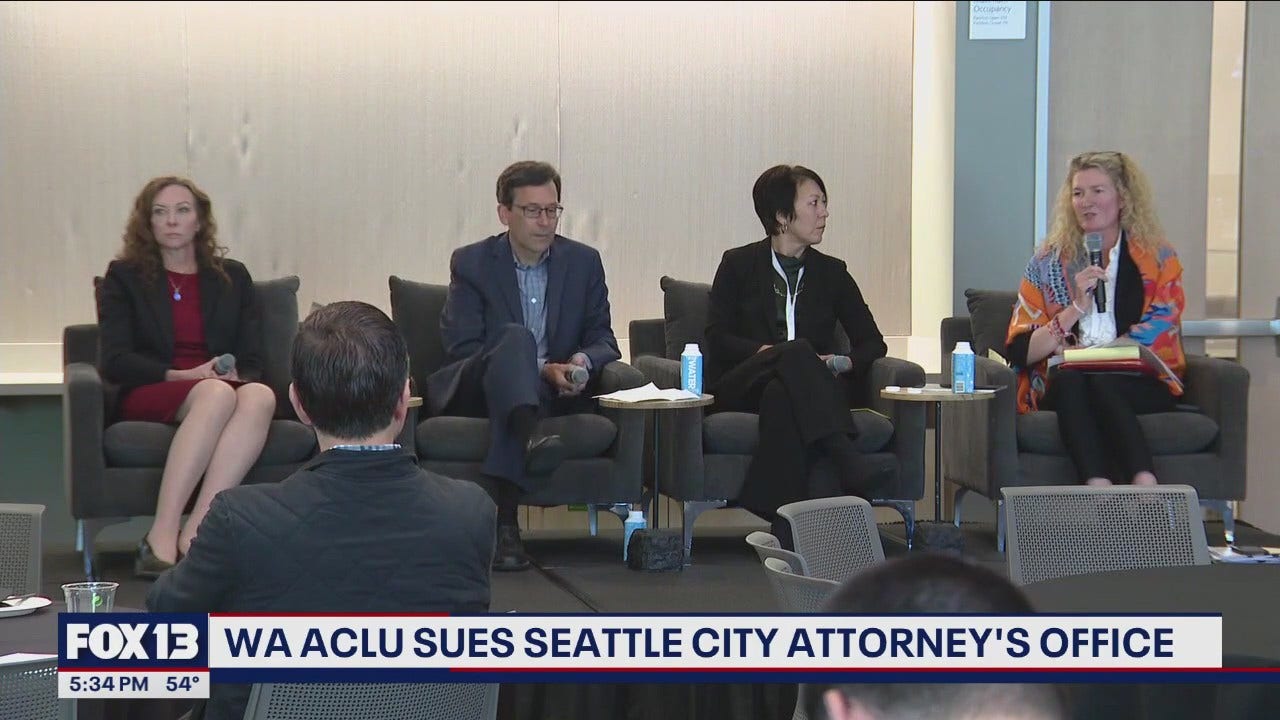 ACLU sues Seattle City Attorney's Office | FOX 13 Seattle