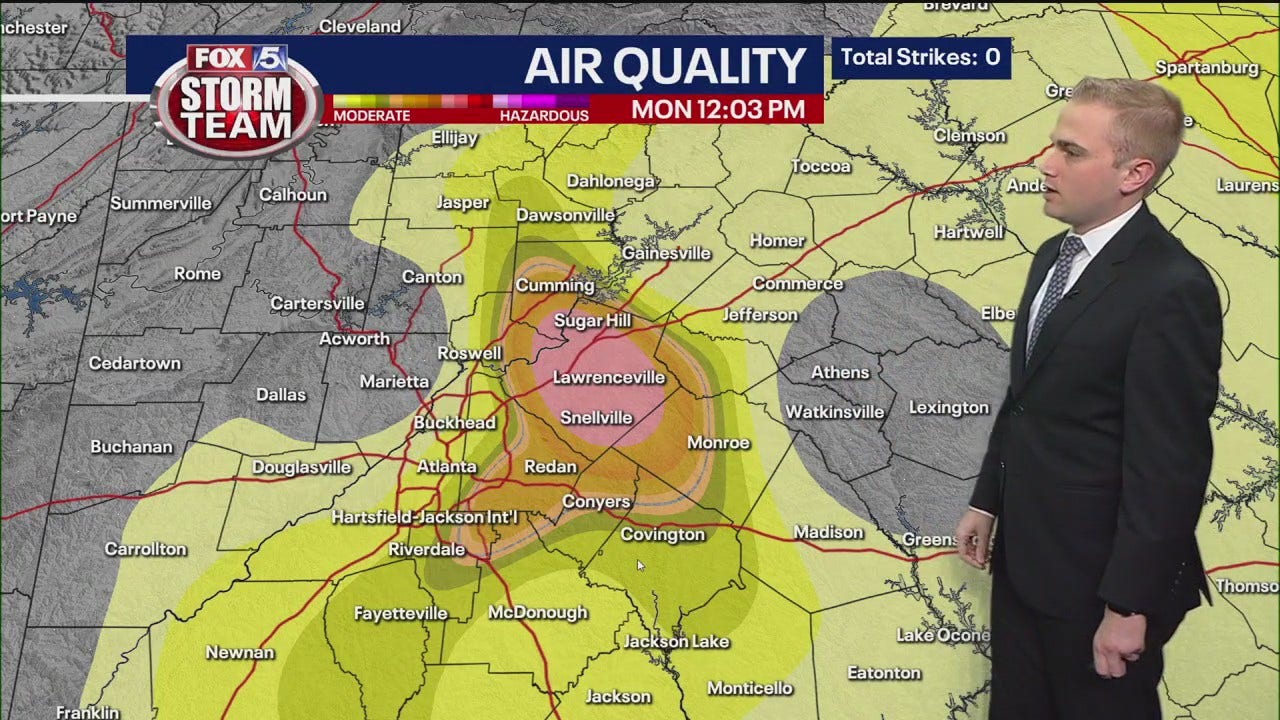 Metro Atlanta air quality breakdown | FOX 5 Atlanta