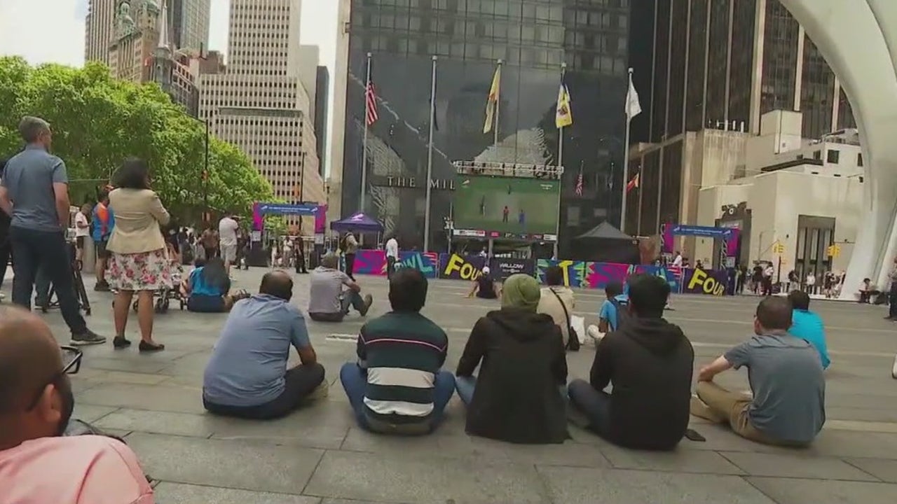 NYC viewing party for US-India cricket match | FOX 5 New York