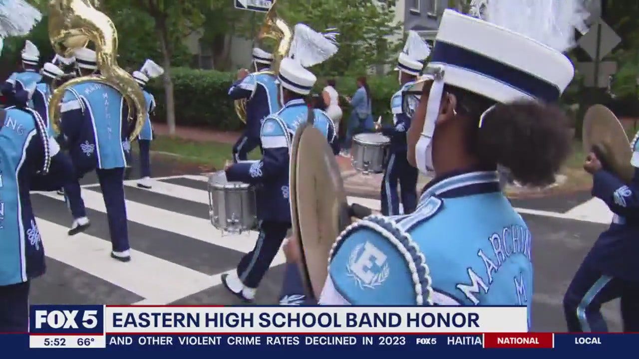 DC Honors Eastern High School Band with street name dedication | FOX 5 DC
