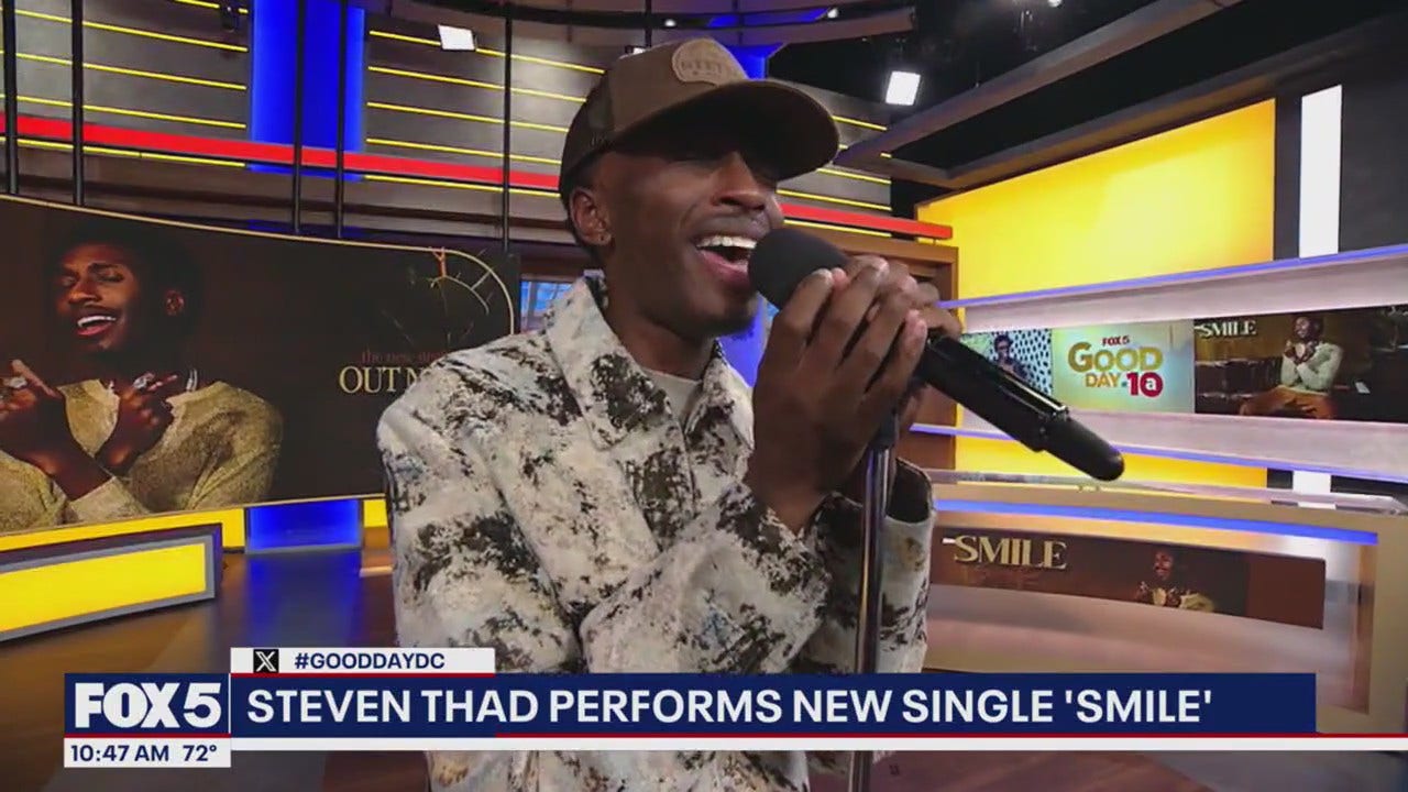 Steven Thad performs new single 'Smile' | FOX 5 DC