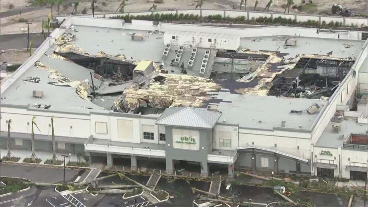 Publix supermarket destroyed by Hurricane Milton | FOX 5 DC