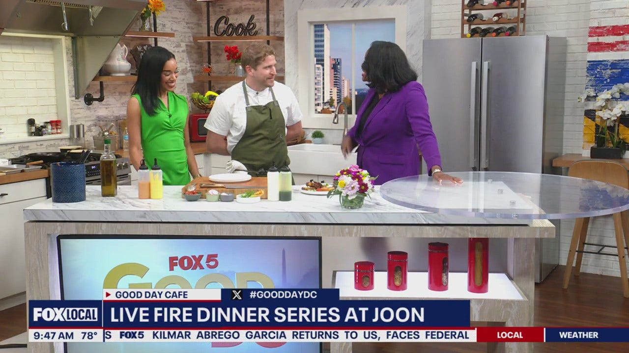 Live fire dinner series at Joon | FOX 5 DC