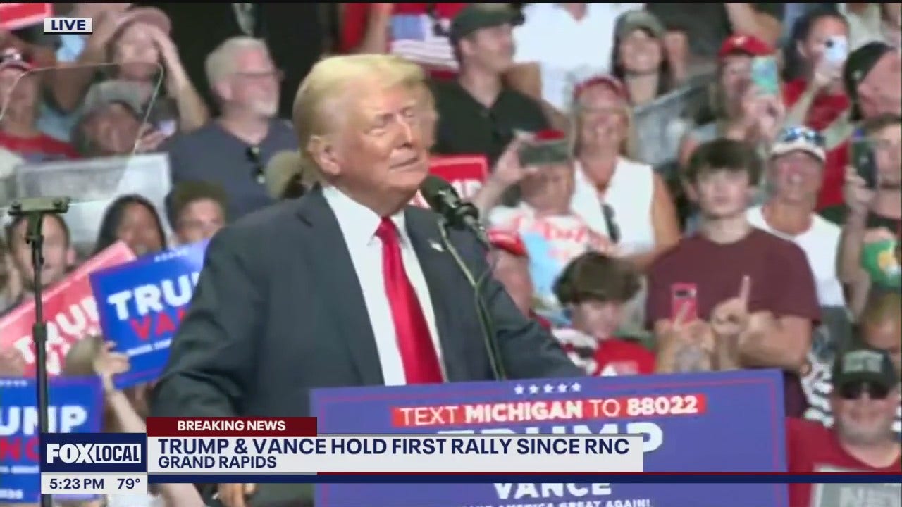 Trump says "grace of almighty God" saved him: “I shouldn’t be here ...