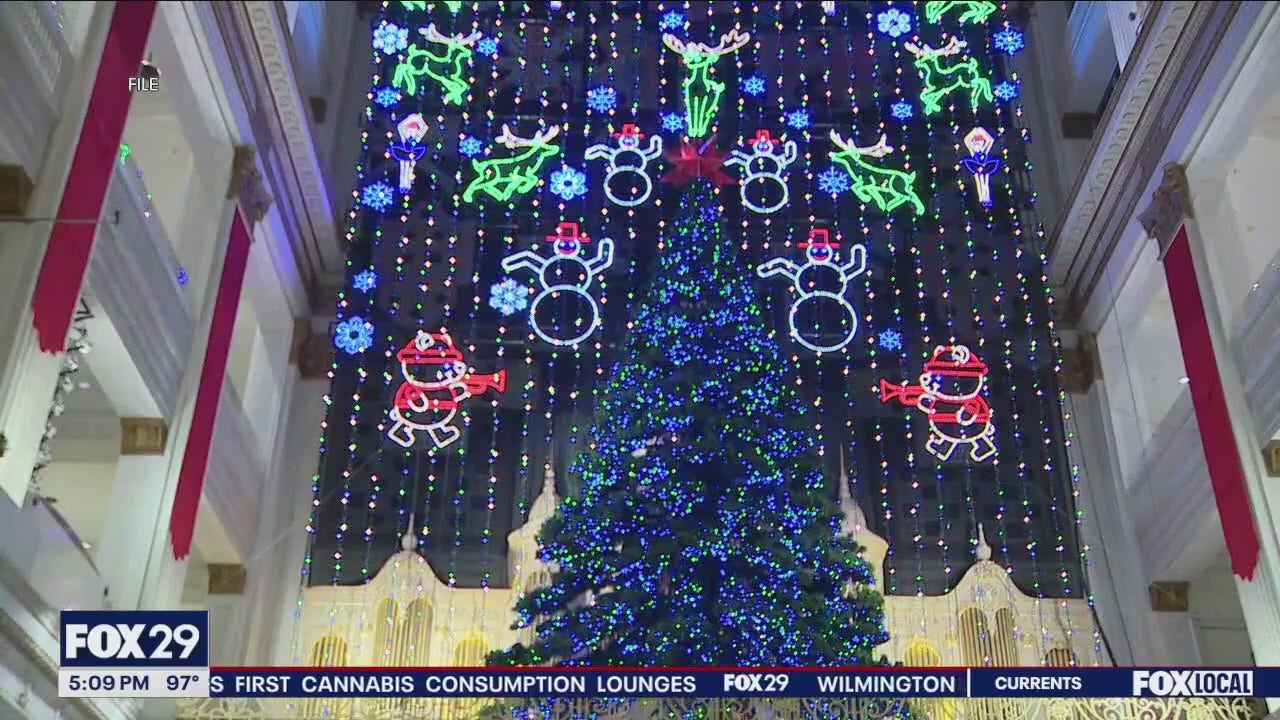 Christmas miracle in July: Wanamaker holiday light show will return ...