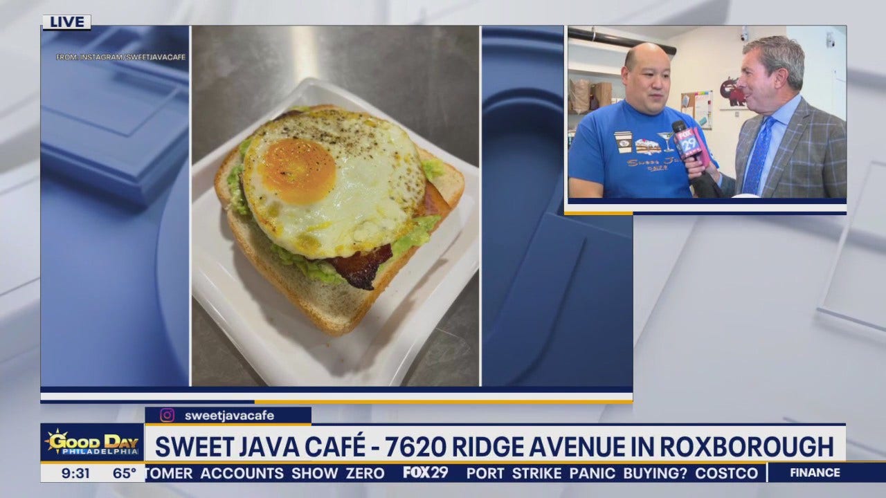 Breakfast with Bob: Sweet Java Cafe | FOX 29 Philadelphia