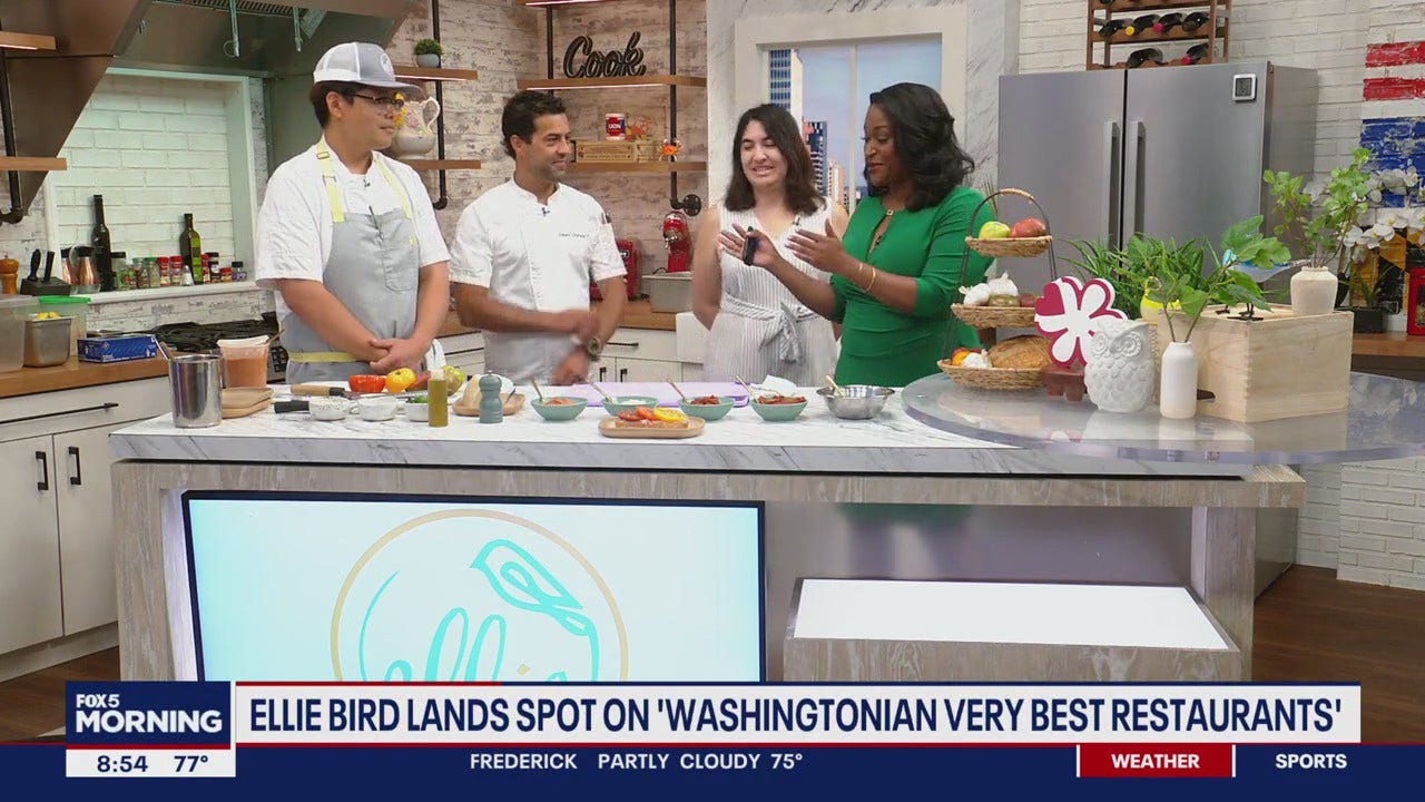 Washingtonian Magazine votes Ellie Bird Best New Restaurant | FOX 5 DC