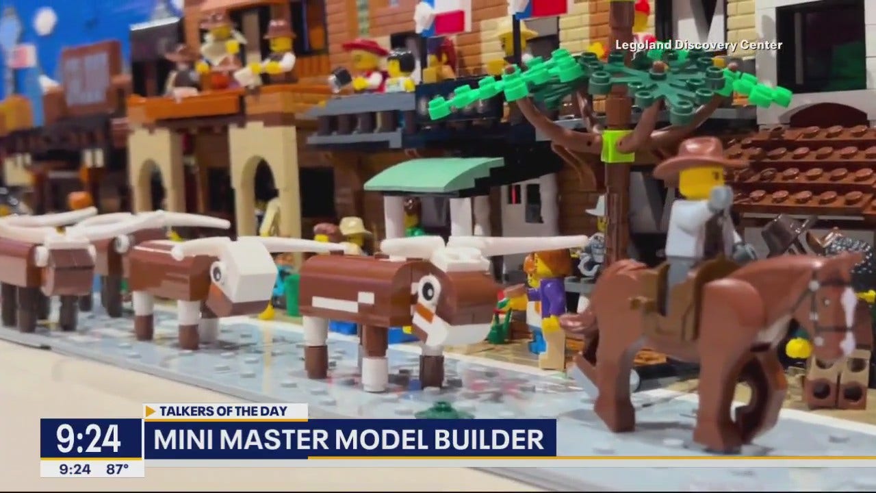 Talkers: Boy wins Lego contest with Stockyards build | FOX 4 Dallas ...