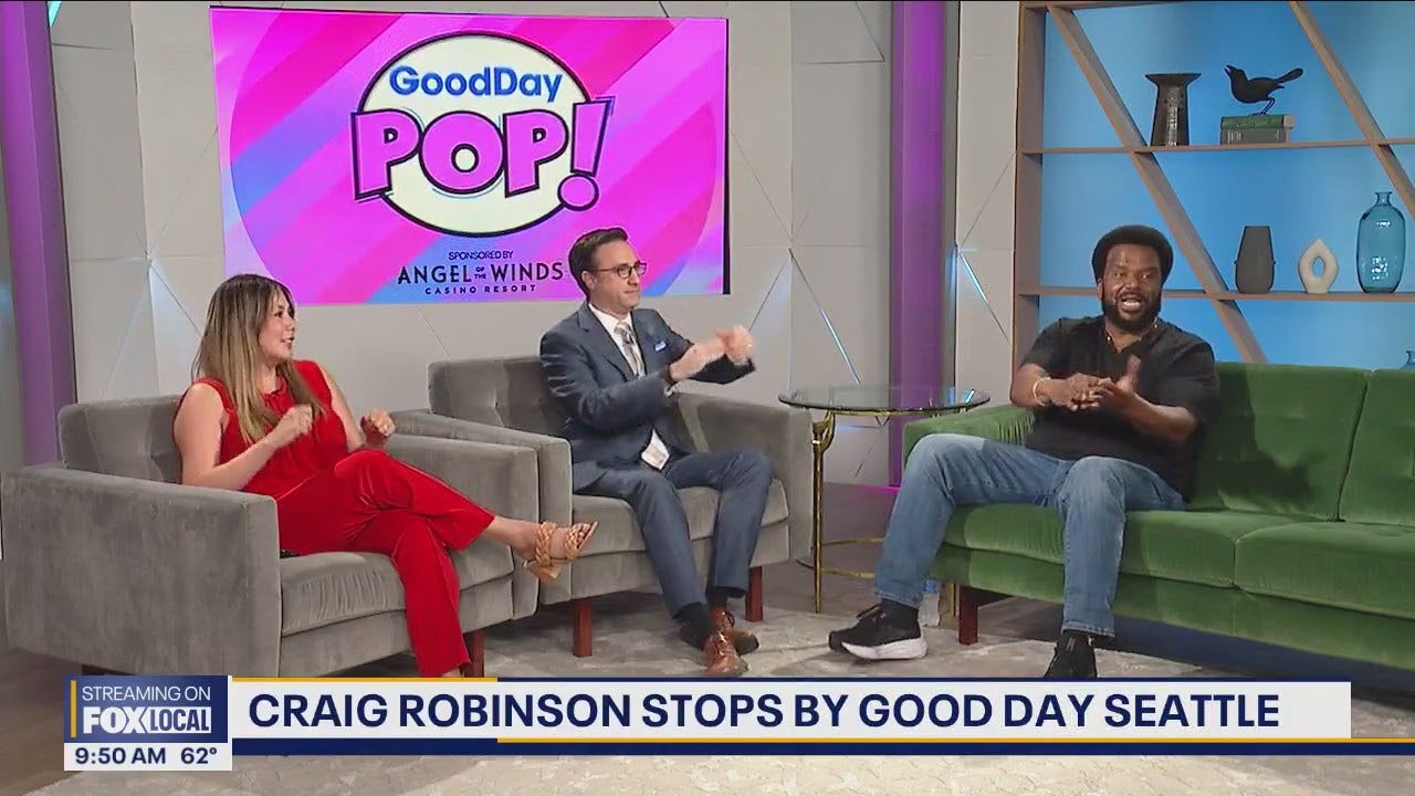 Craig Robinson stops by Good Day Seattle | FOX 13 Seattle