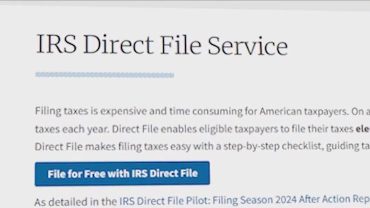 Concerns over future of IRS Direct File program | FOX 5 Atlanta