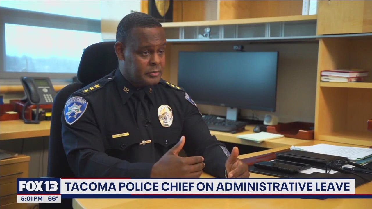 Tacoma police chief Avery Moore on administrative leave | FOX 13 Seattle