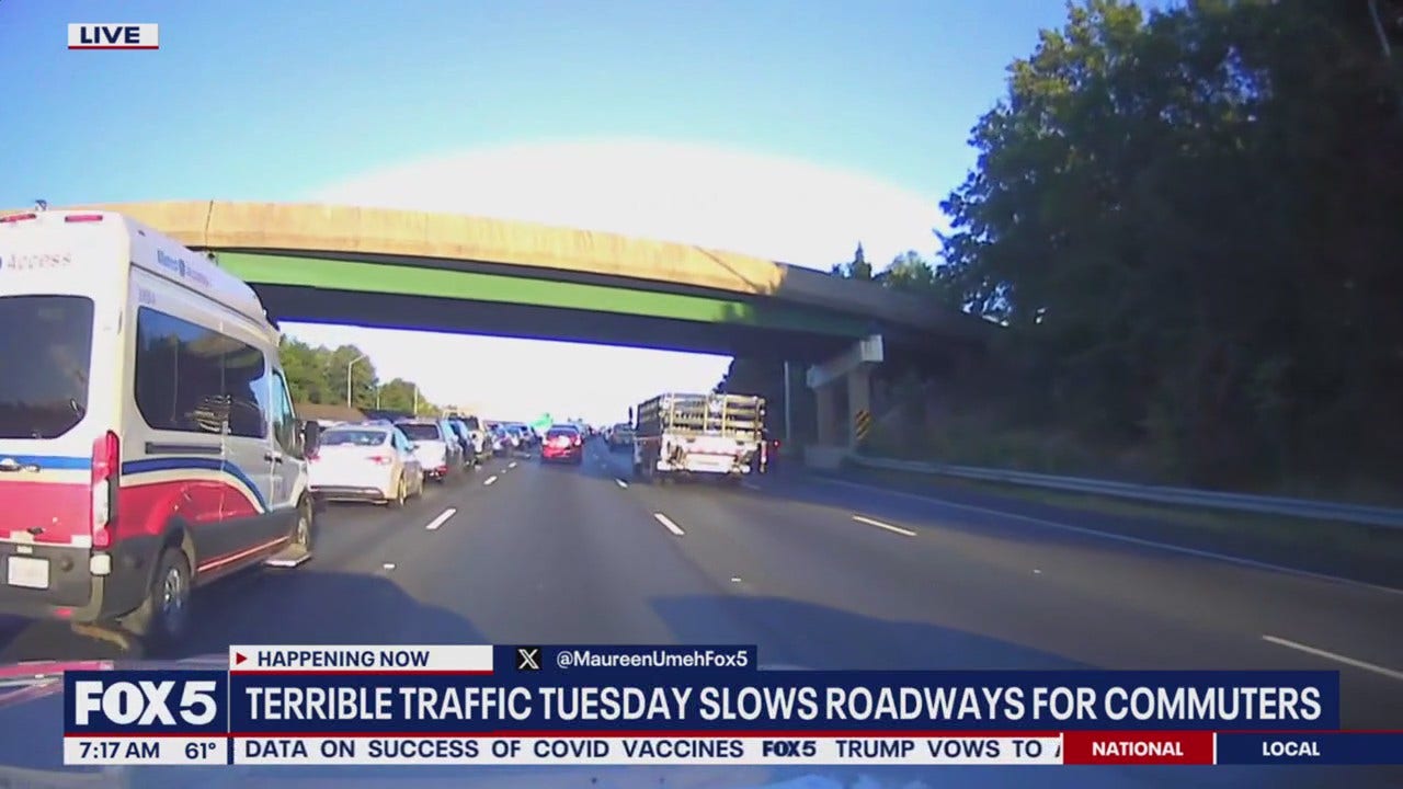 'Terrible Traffic Tuesday' slows roadways for DC commuters | FOX 5 DC