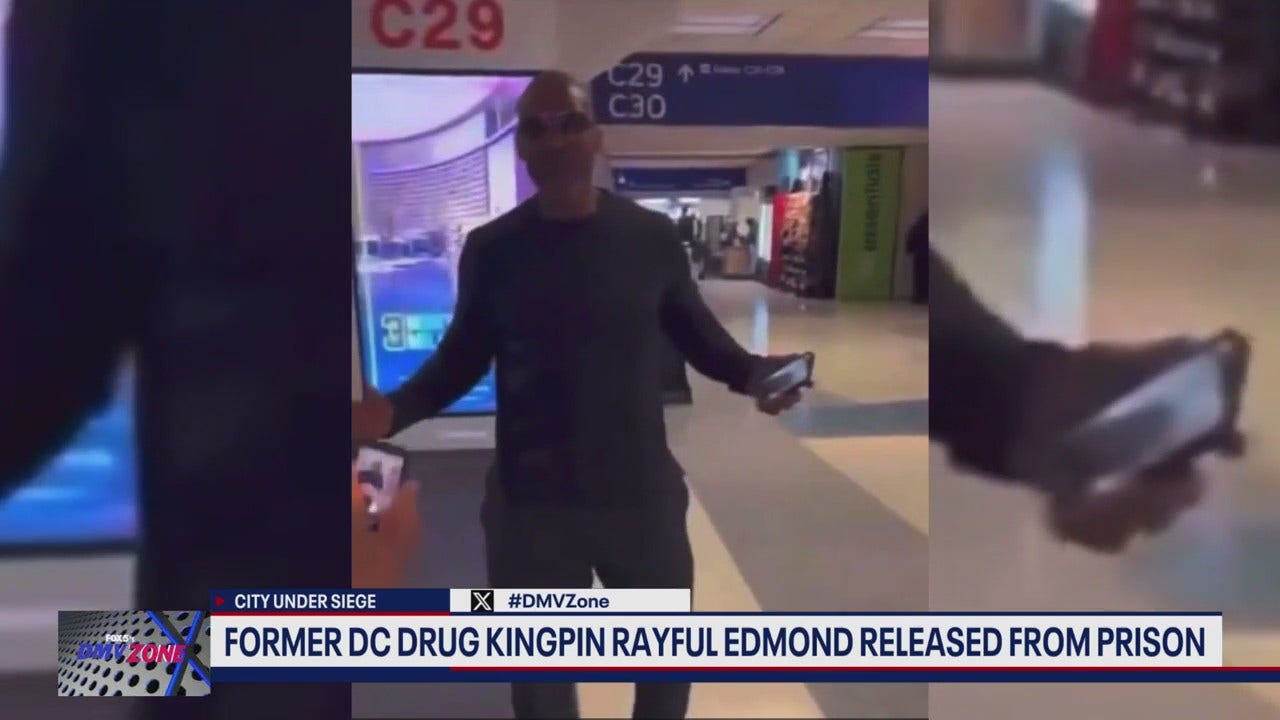 Former DC drug kingpin Rayful Edmond released from prison | FOX 5 DC