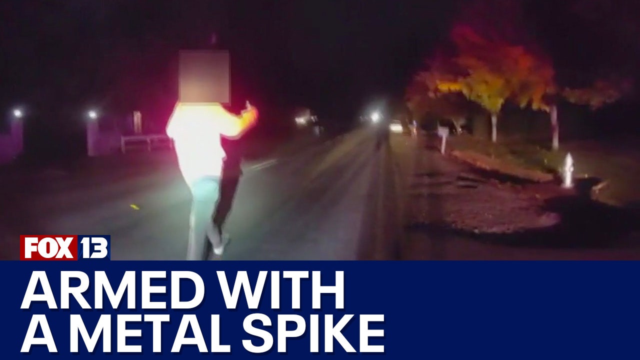 Teen armed with metal spike arrested in WA: VIDEO | FOX 13 Seattle