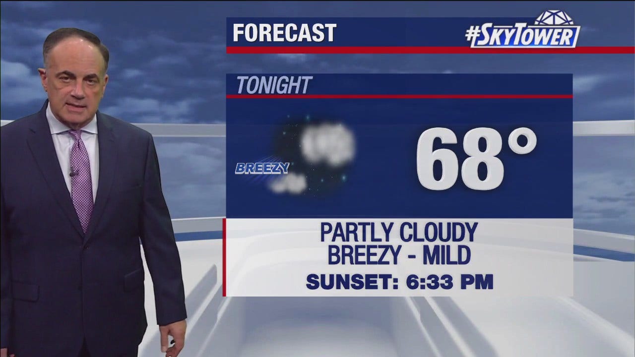 Tampa weather | Partly cloudy and breezy | FOX 13 Tampa Bay