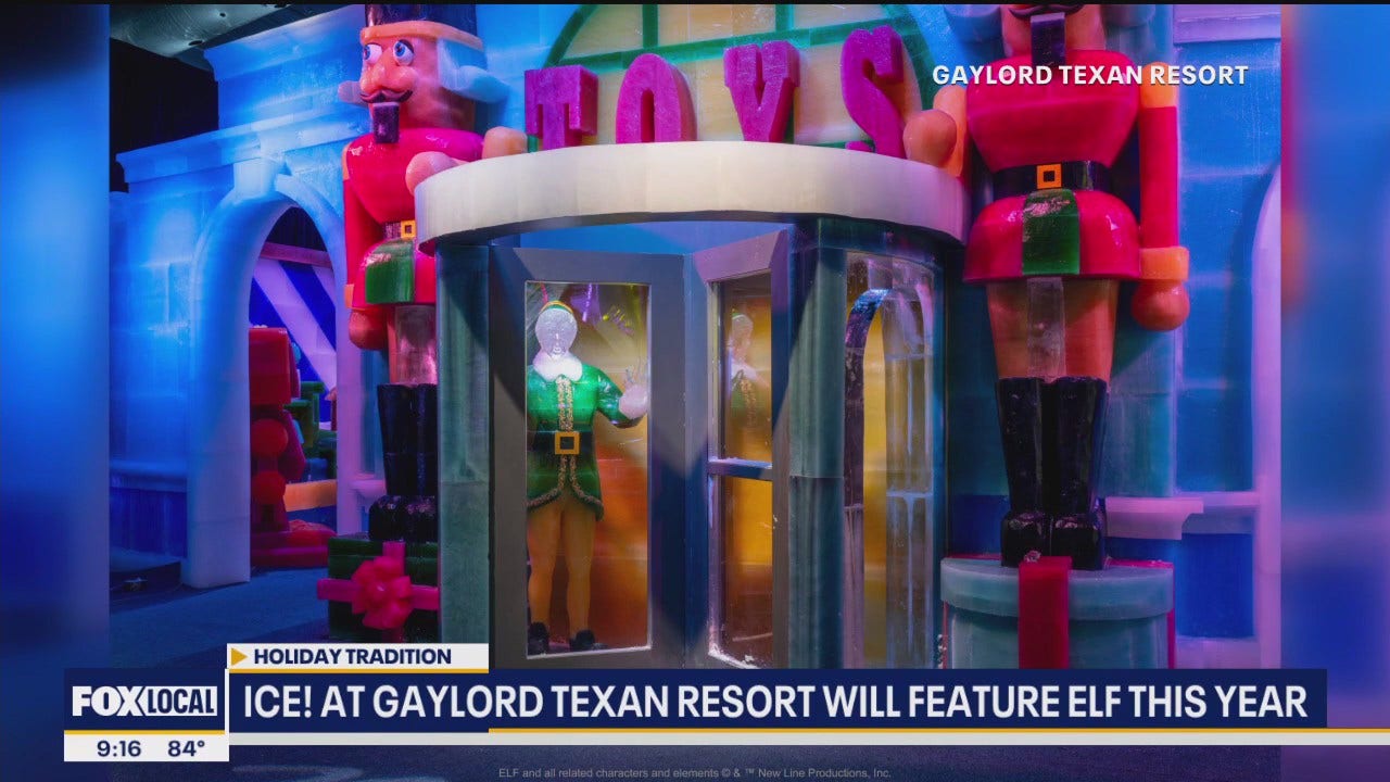 Elf-theme revealed for 2025 ICE! at Gaylord Texan Resort | FOX 4 Dallas-Fort Worth