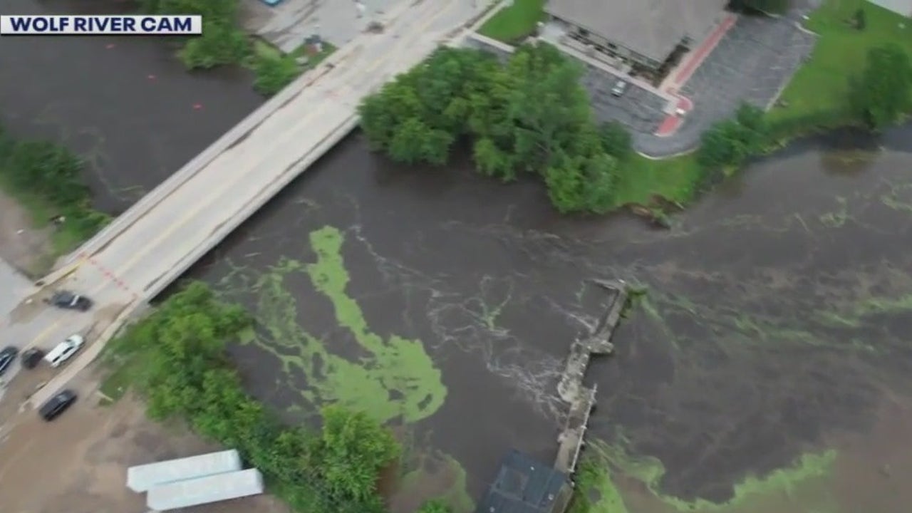 Manawa dam fails, area floods amid heavy rain | FOX6 Milwaukee