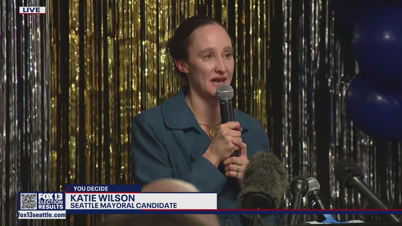 Katie Wilson speaks after first round of election results | FOX 13 Seattle