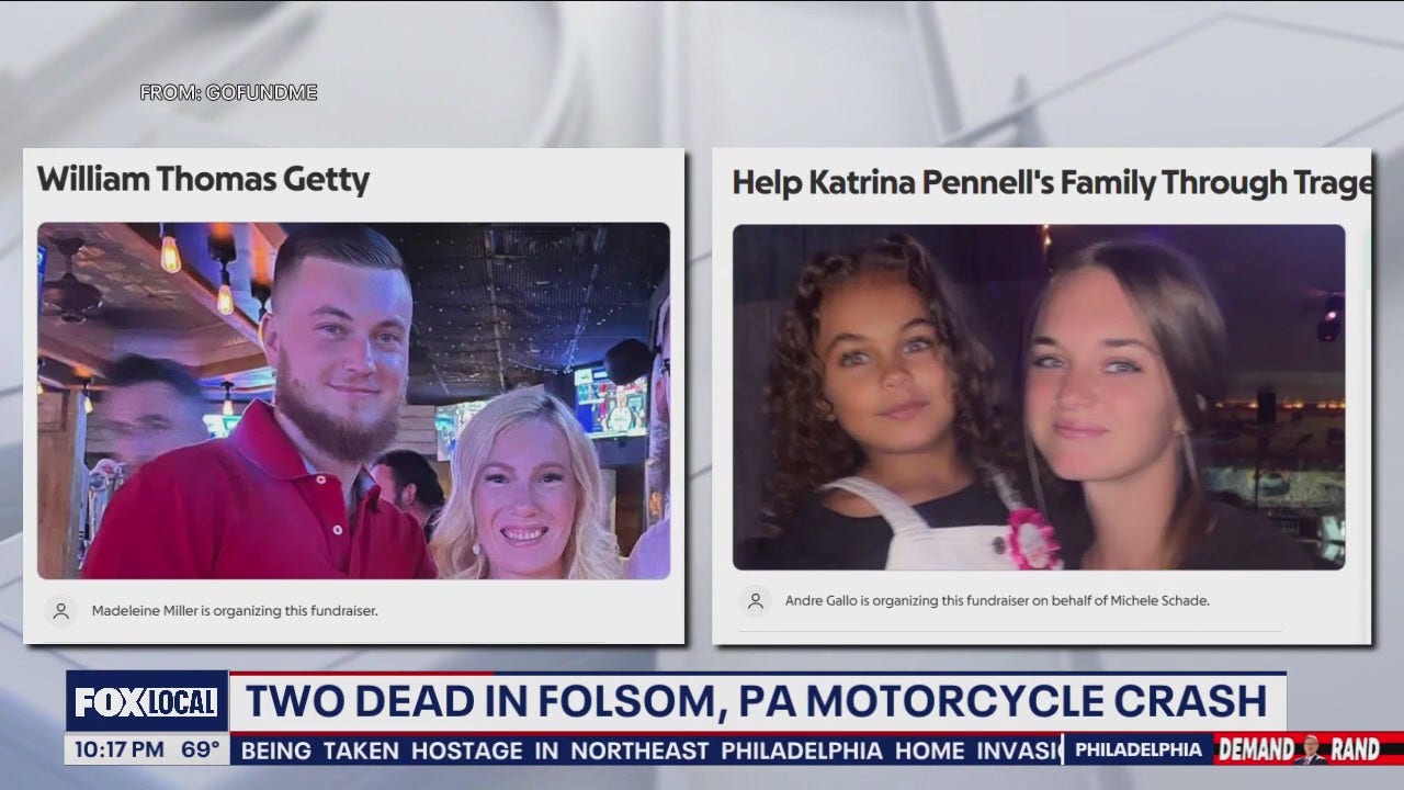 2 killed in Folsom motorcycle crash | FOX 29 Philadelphia