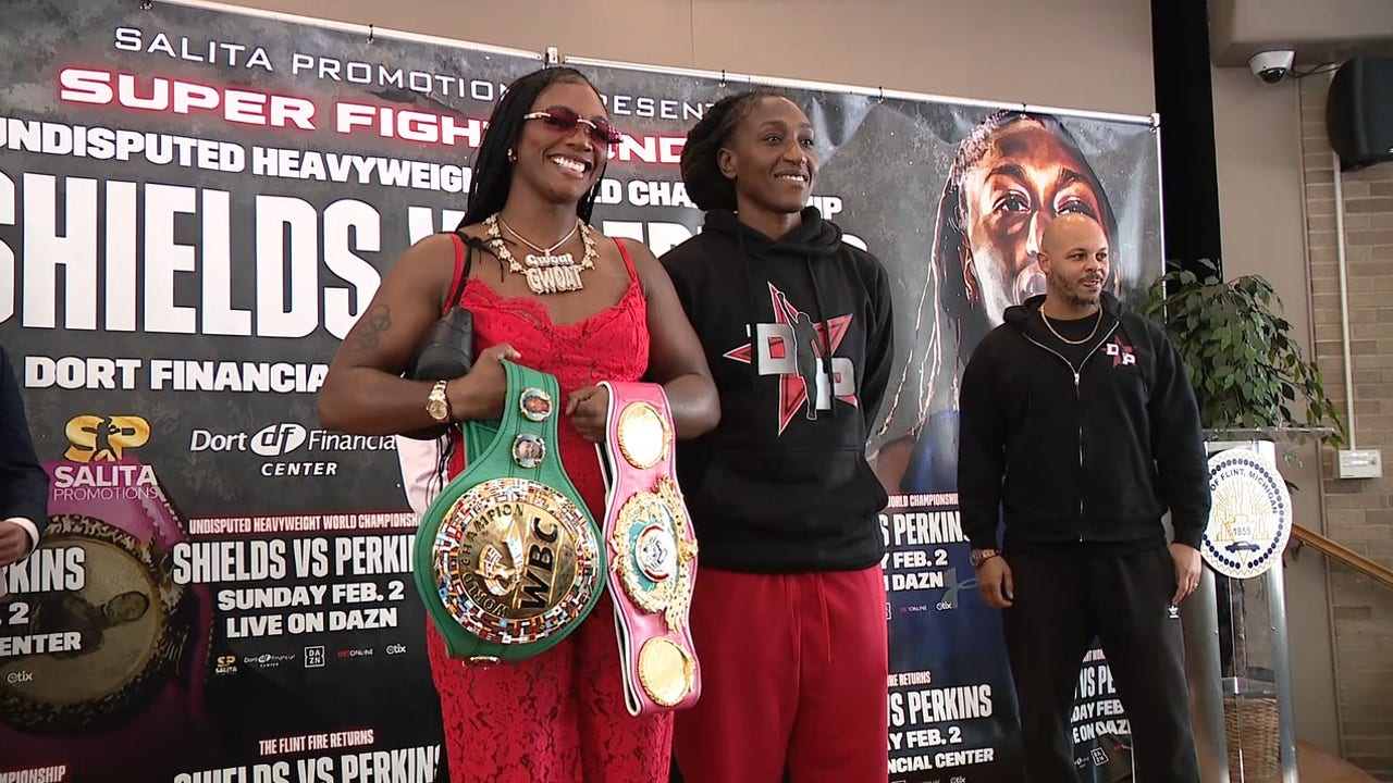 WATCH - Woody reports from Flint where Claressa Shields is set to put her WBC Heavyweight Title ...