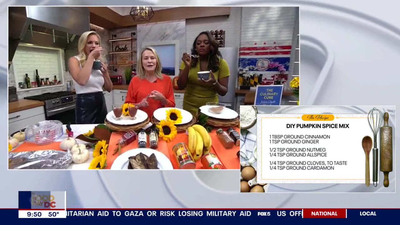 Pumpkin spice and everything nice with the Culinary Cure | FOX 5 DC