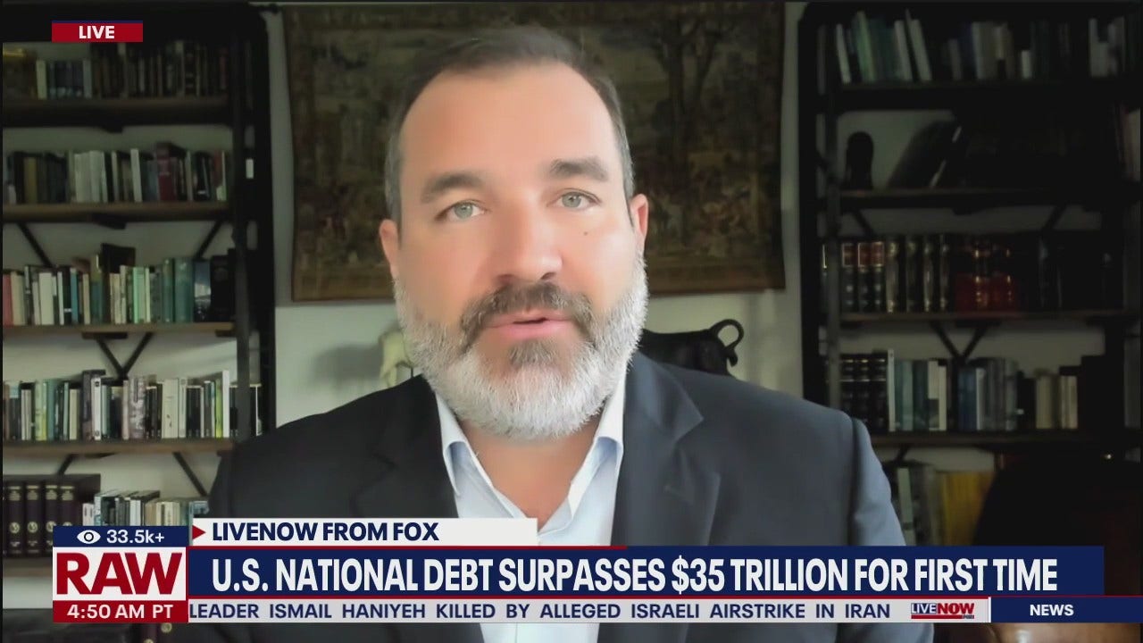 U.S. national debt surpasses $35 trillion | LiveNOW from FOX
