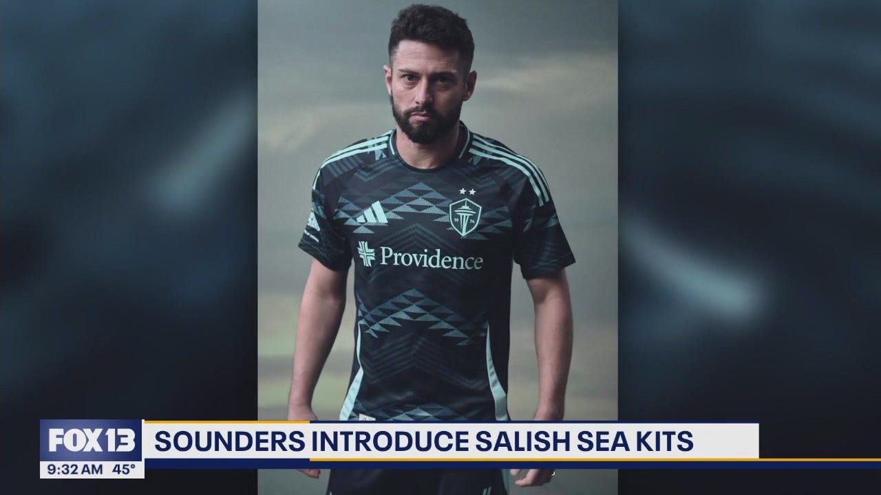 Sounders FC Salish Sea kit creator explains new design | FOX 13 Seattle