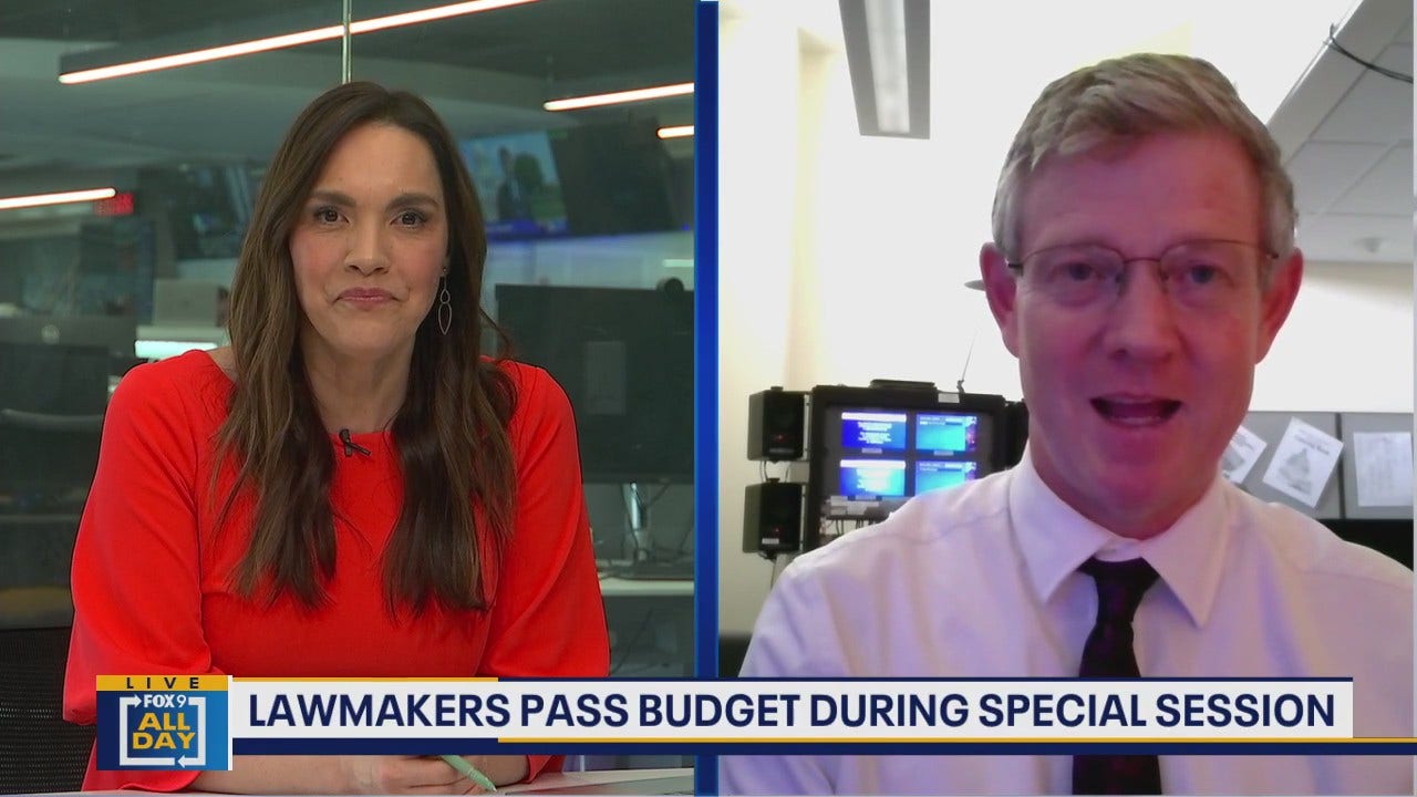 Minnesota lawmakers agree on budget: FOX 9 latest | FOX 9 Minneapolis ...