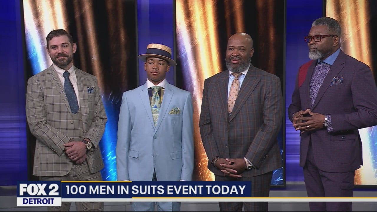 100 Men in Suits | FOX 2 Detroit