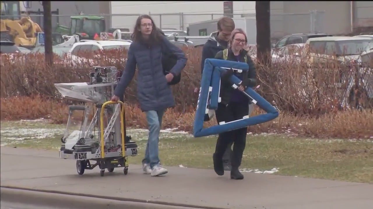 Mpls robotics team heading to FIRST championship | FOX 9 Minneapolis-St ...