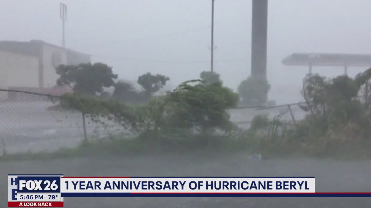 1-year anniversary of Hurricane Beryl | FOX 26 Houston