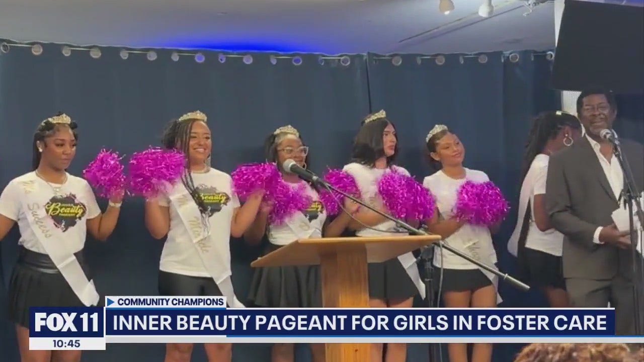Inner beauty pageant for girls in foster care | FOX 11 Los Angeles