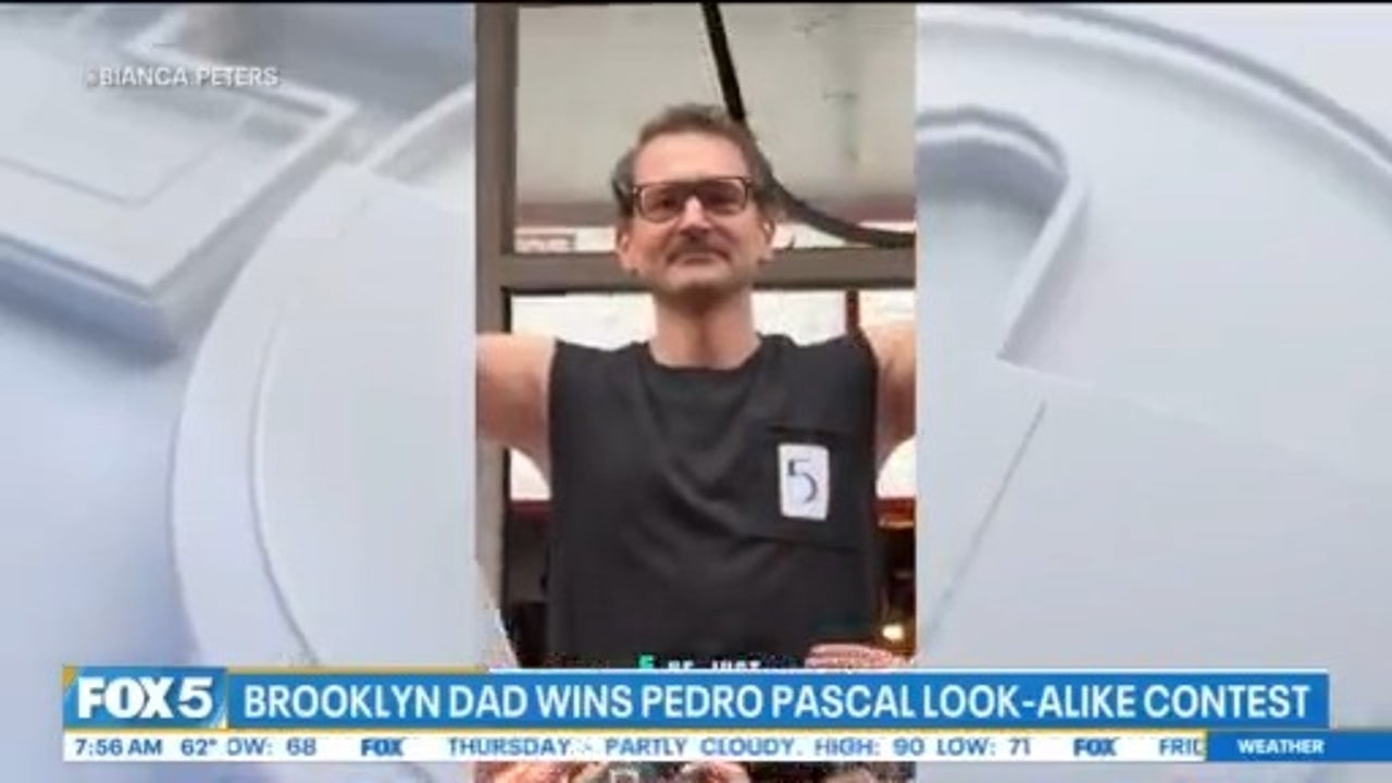 Brooklyn dad wins Pedro Pascal look-alike contest | FOX 5 New York