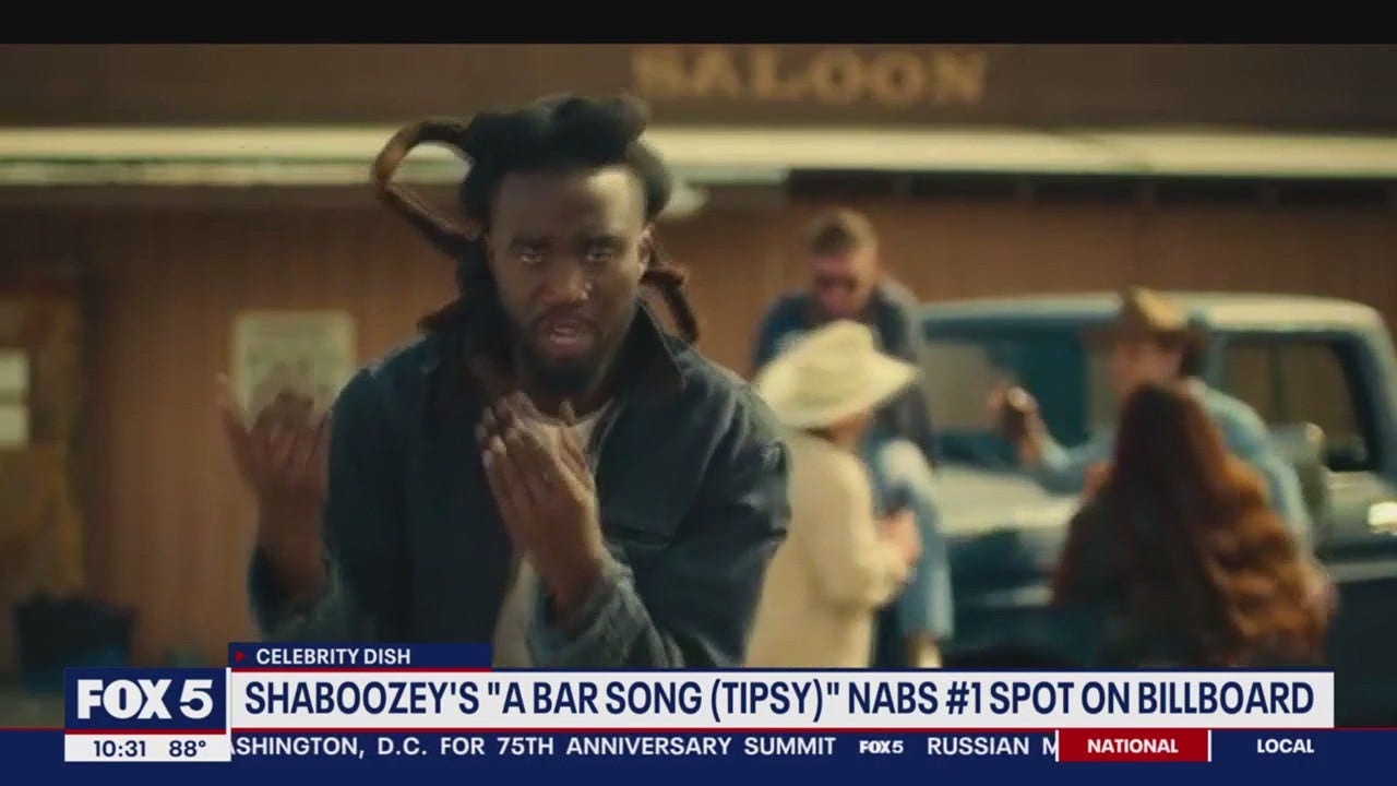 Shaboozey's "Tipsy" song grabs the #1 spot on Billboard | FOX 5 DC