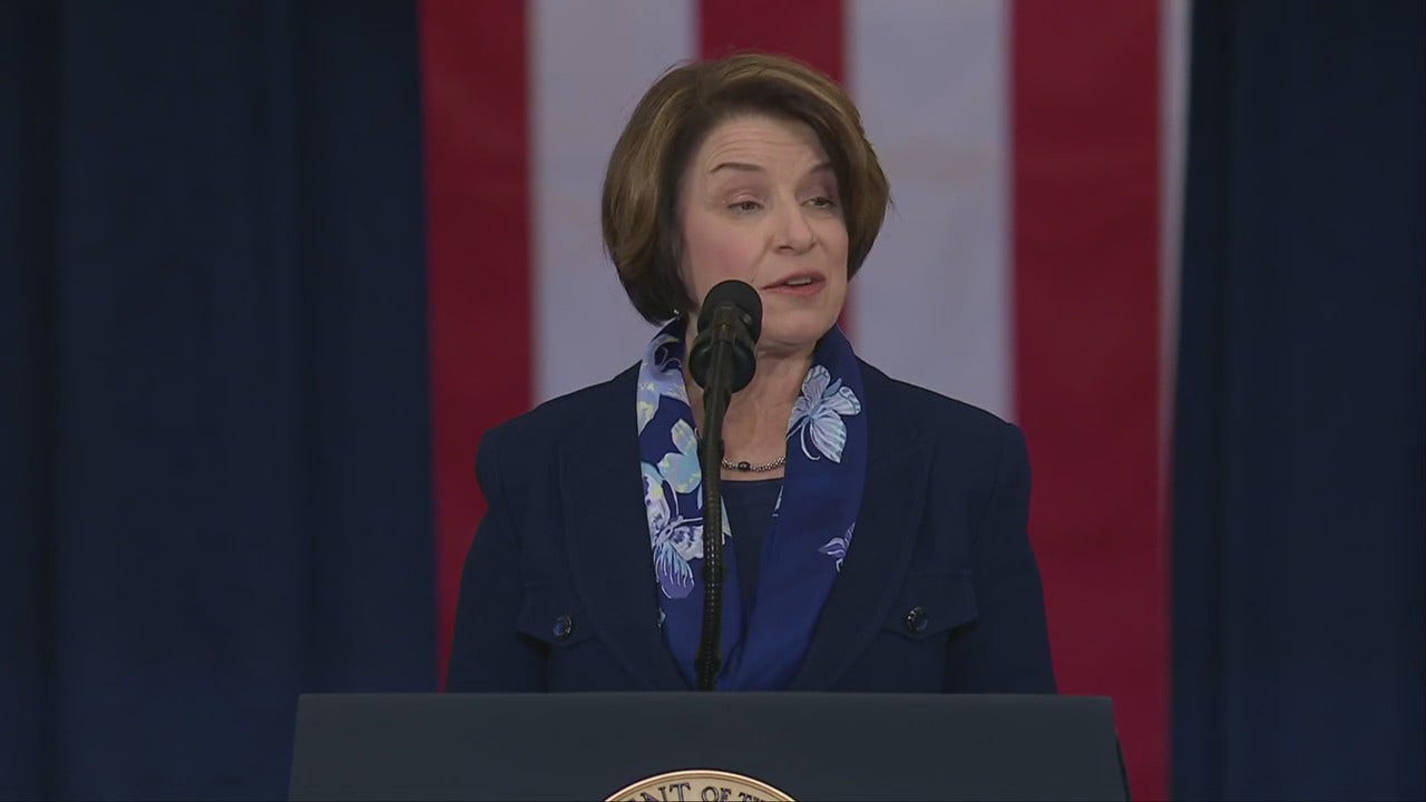 Sen. Amy Klobuchar opens Trump inauguration | FOX 4 Dallas-Fort Worth