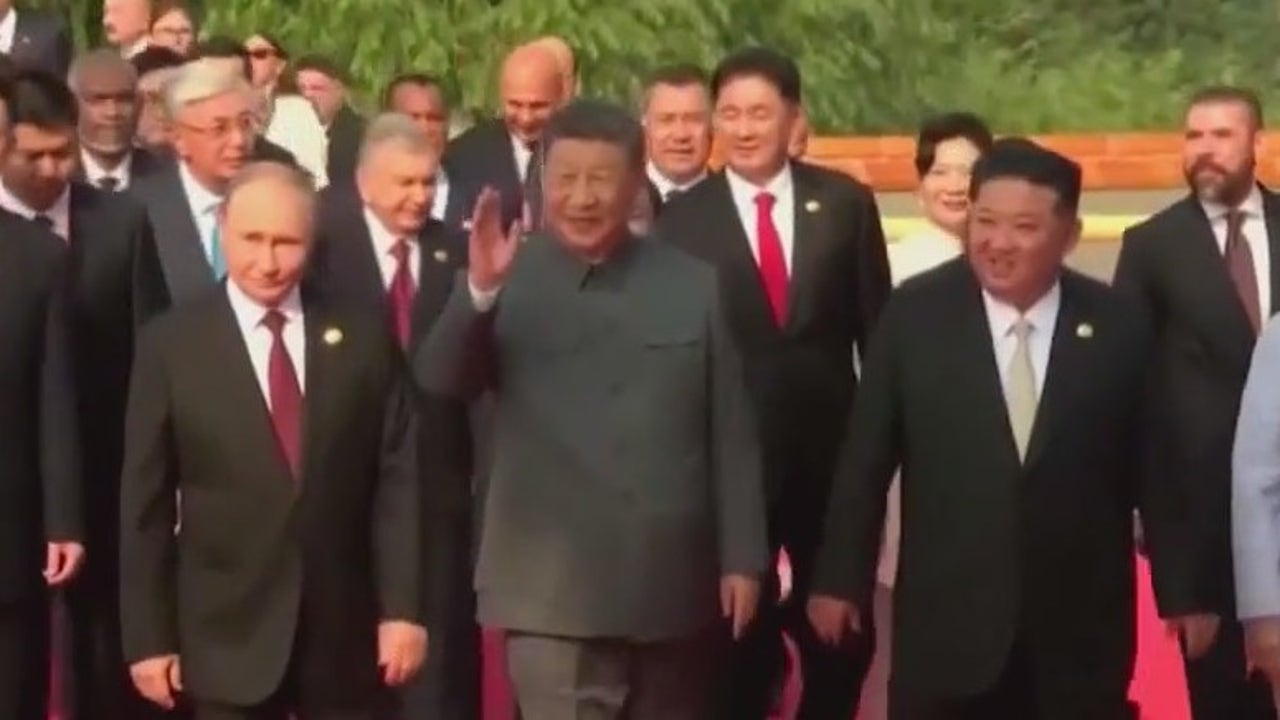 Leaders of China, Russia, North Korea show unity, push back against US ...