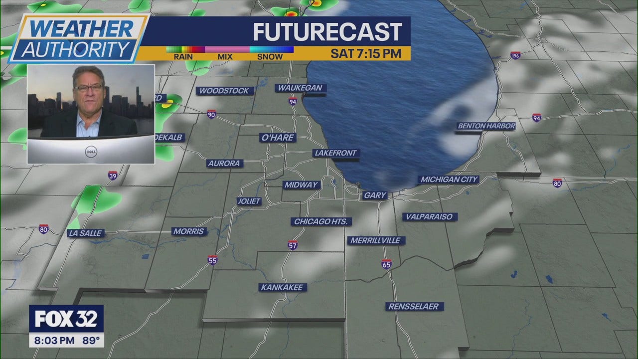 Chicago weather: Rain heading to Chicago area | FOX 32 Chicago