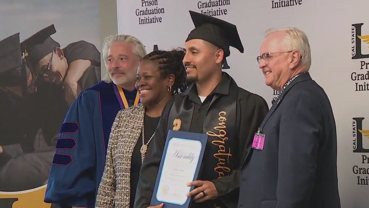 Prison Graduation Initiative holds graduation | FOX 11 Los Angeles