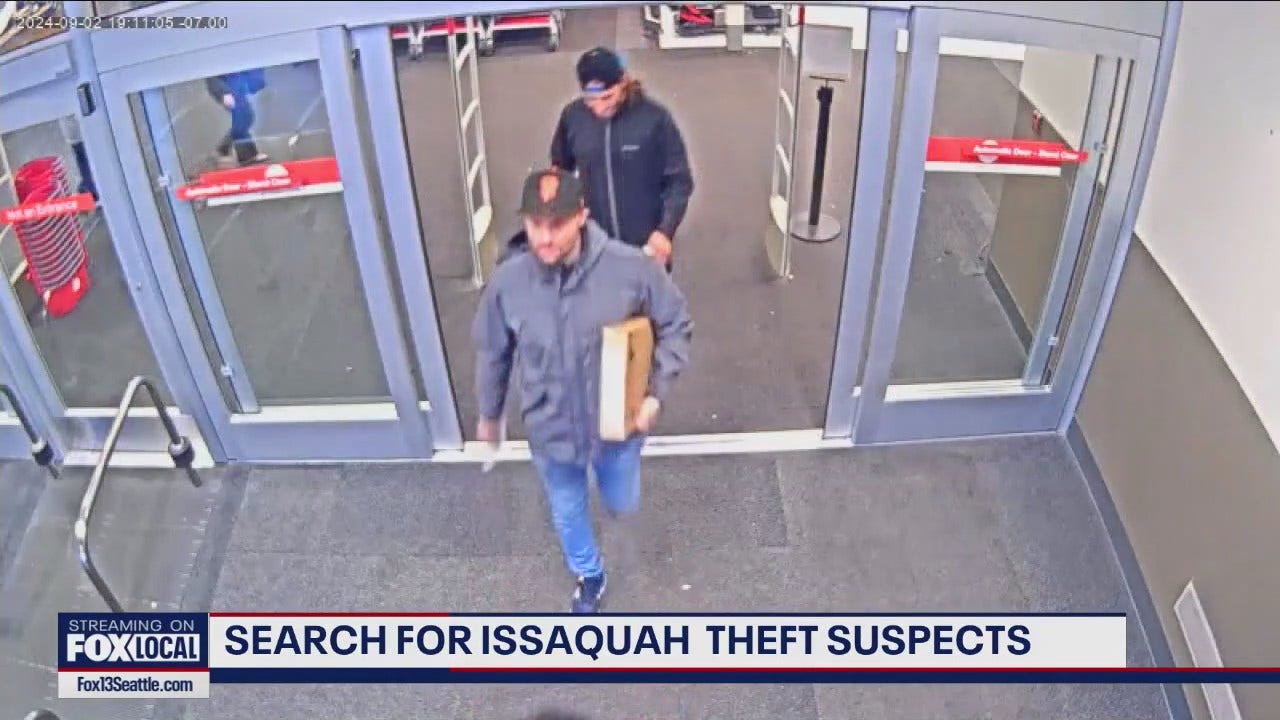 Police searching for Issaquah theft suspects | FOX 13 Seattle