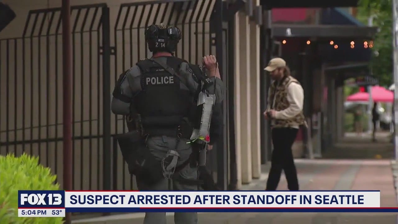 Armed suspect arrested after SWAT standoff in Seattle | FOX 13 Seattle