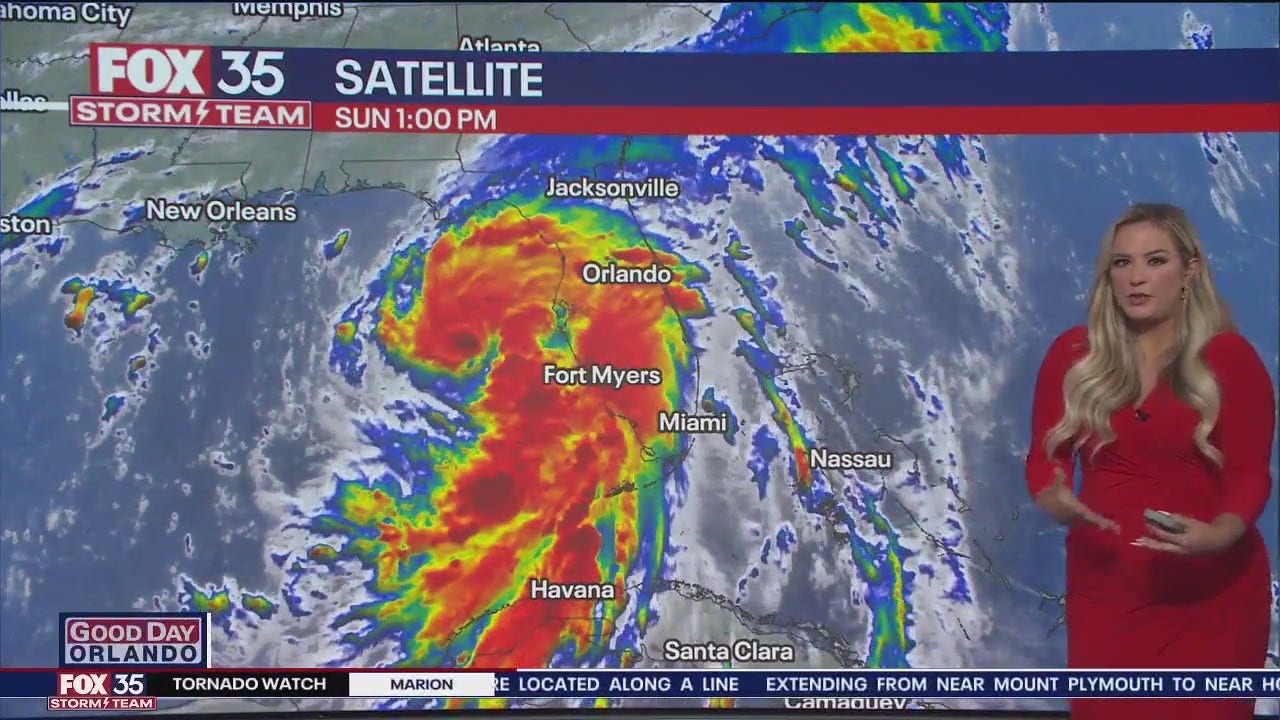 Tropical Storm Debby 1PM update: Latest track Florida impacts | FOX 35 ...