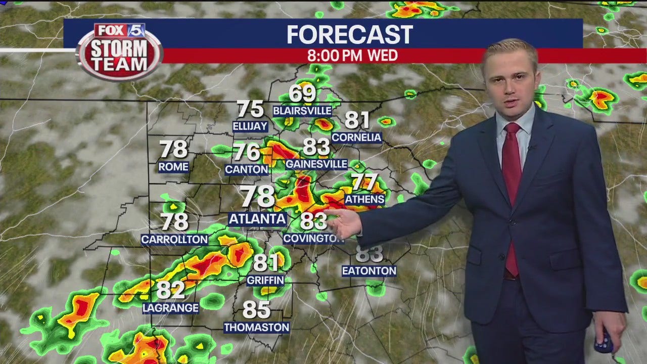 Wednesday morning weather forecast | FOX 5 Atlanta