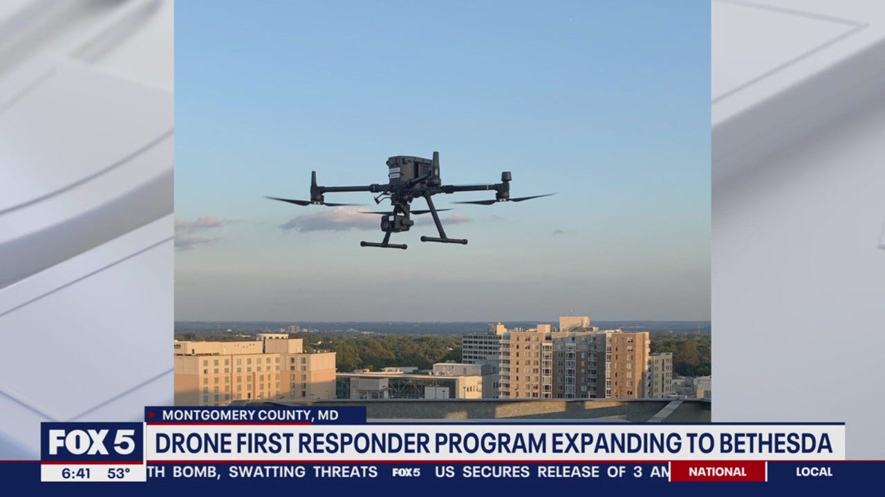 Drone first responder program coming to Bethesda | FOX 5 DC
