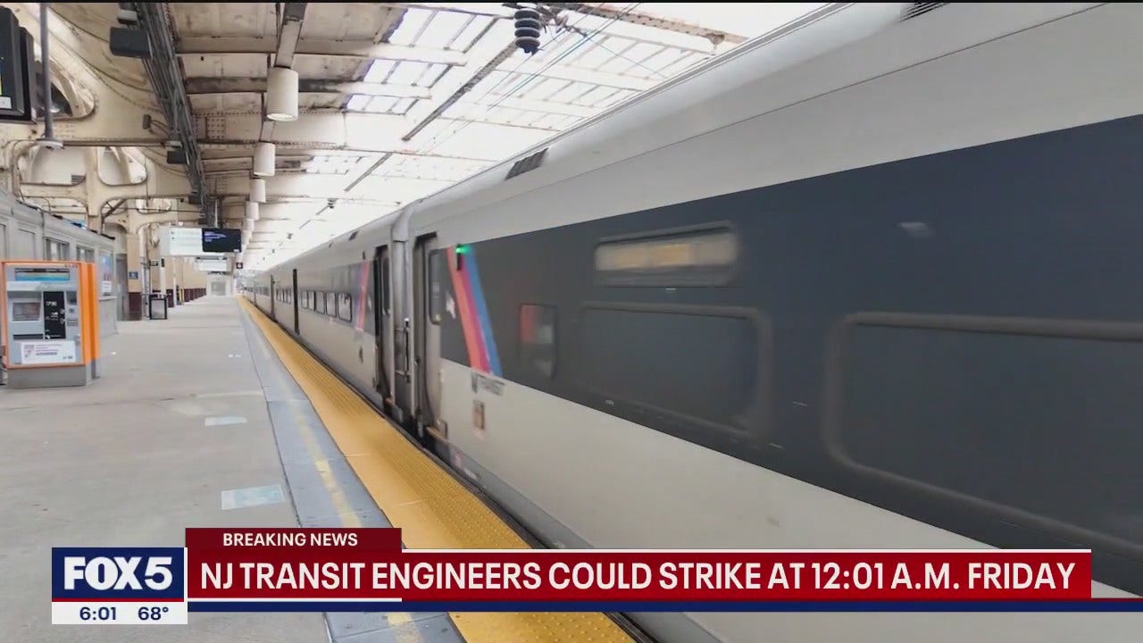 NJ Transit strike looms: What could happen, how to get around | FOX 5 ...