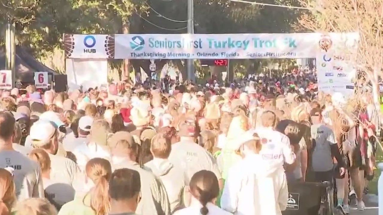 Seniors First Turkey Trot begins | FOX 35 Orlando