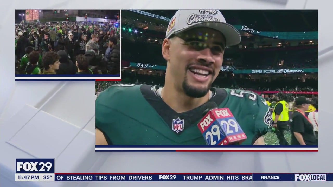 'It's a crazy story': Zach Baun on breakout season, Super Bowl | FOX 29 ...